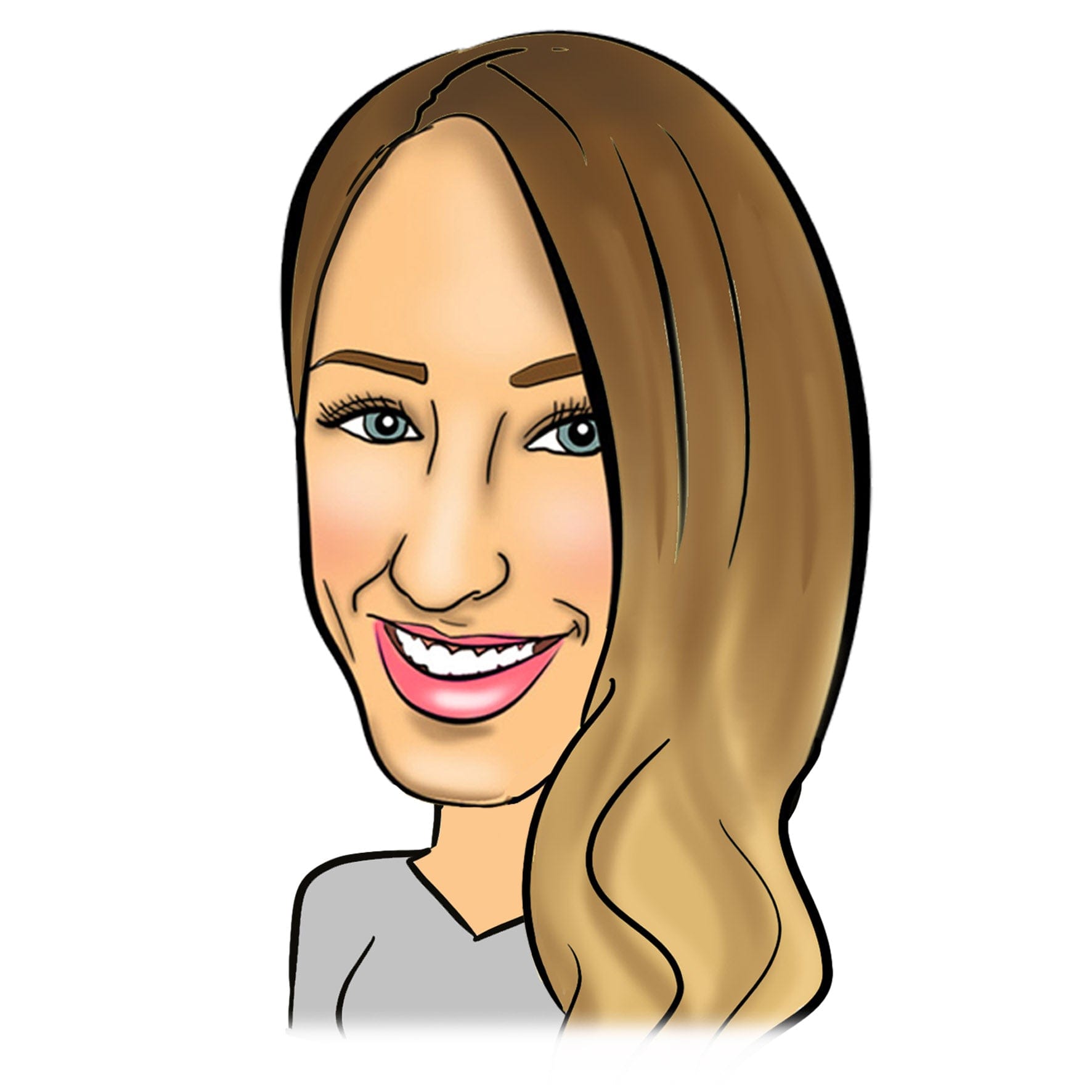 Ladies Headshots Caricature | Headshots Caricature | Steph's Sketches